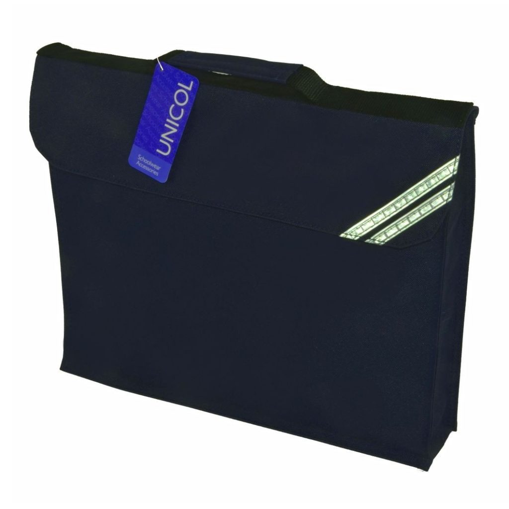 BBX05 Navy Blue Book Bag – Alanbrooke Academy – Schoolshop